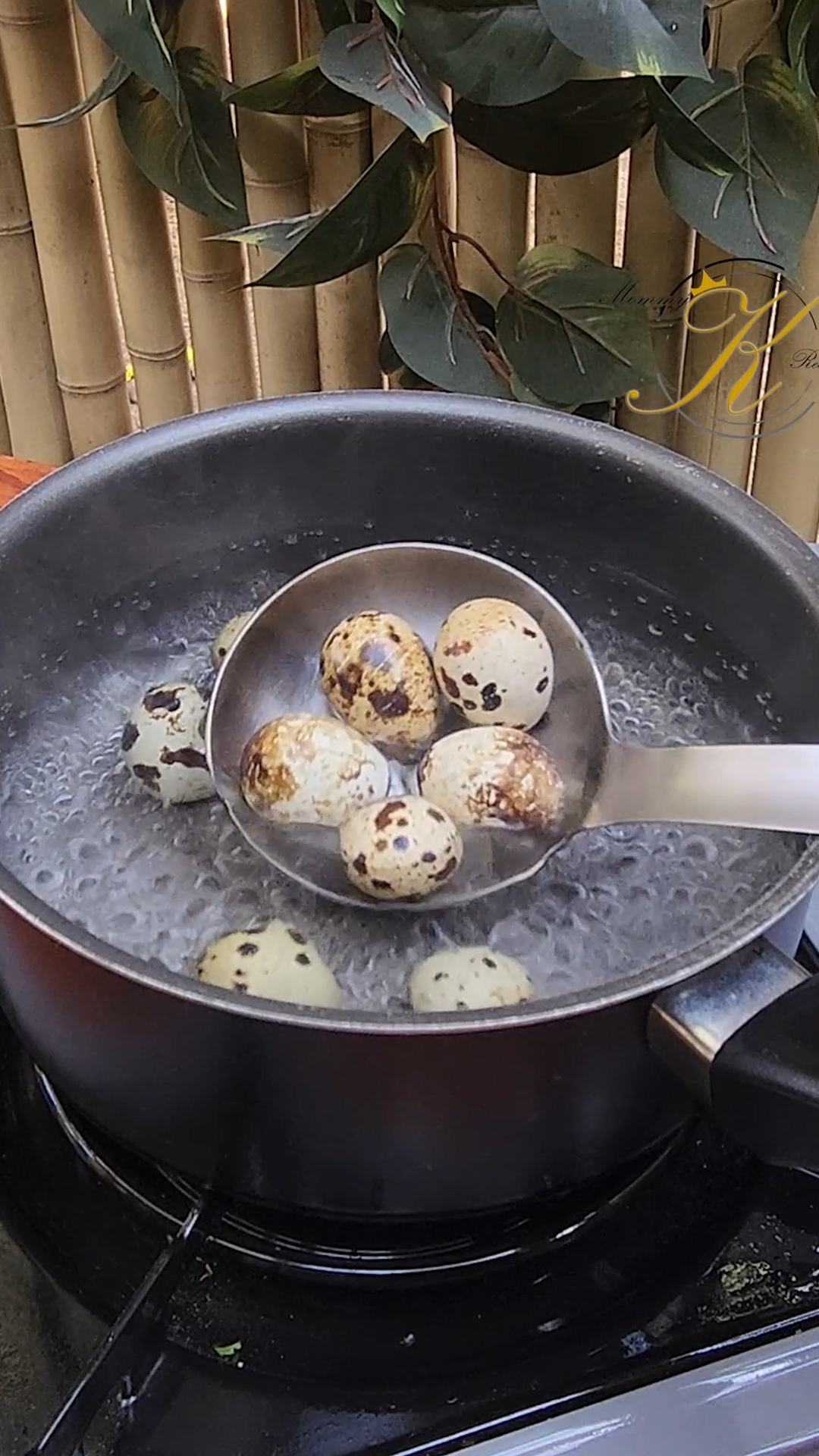 Sipo Egg (Creamy Quail Egg with Ham & Liver) - Mommy K Recipes